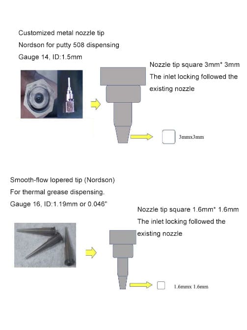 Custom Dispensing Tips
