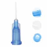 Flexible Dispensing Tip, 22 Gauge, Blue, 6.35mm (1/4″)