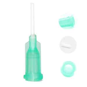 Flexible Dispensing Tip, 18 Gauge, Green, 12.7mm (1/2″) - Btektech